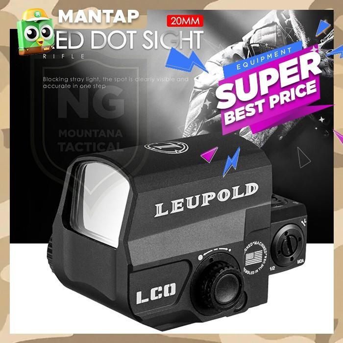 Jual Leupold LCO Tactical Red Dot Sight Rifle Scope DOT Scopes Reflex ...