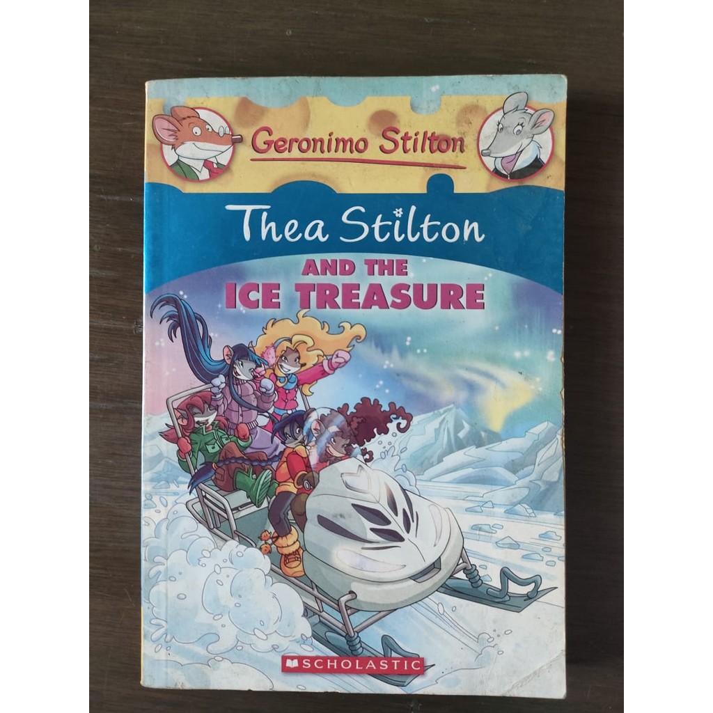 Jual BUKU NOVEL THEA STILTON AND THE ICE TREASURE | Shopee Indonesia