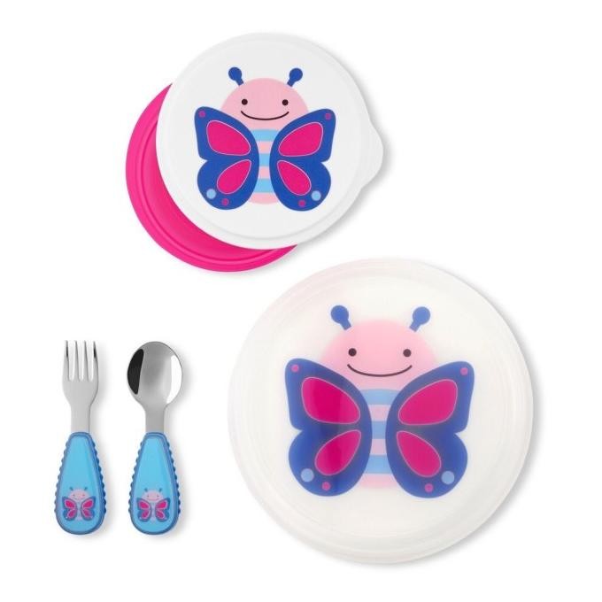Jual SKIP HOP ZOO TABLE READY SET - FEEDING SET / TEMPAT MAKAN ANAK ...