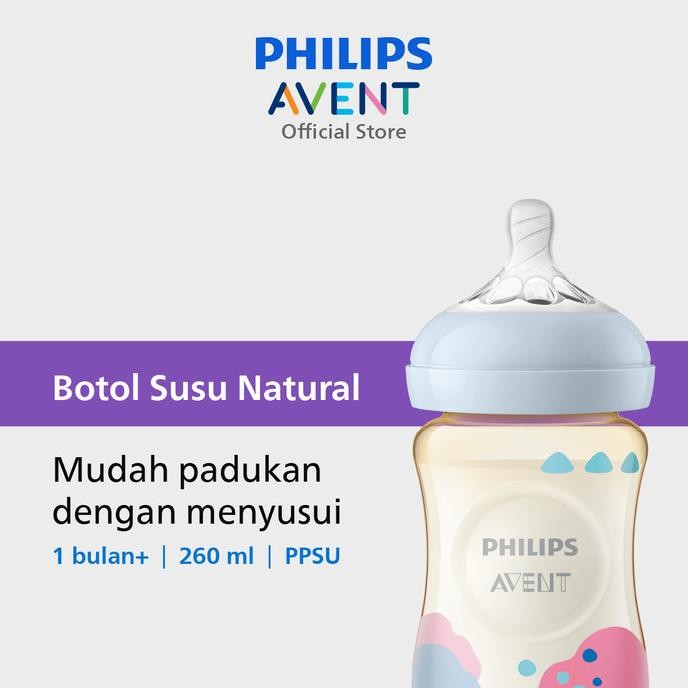 Jual Philips Avent | Botol Susu Bayi | PPSU | Material Premium Tahan Hingga 180C | 260 ml ...