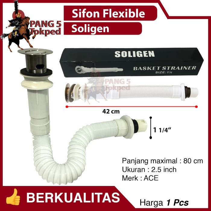 Jual SIFON FLEKSIBEL ANGSA TARIK SOLIGEN AFUR WASTAFEL SELANG ...