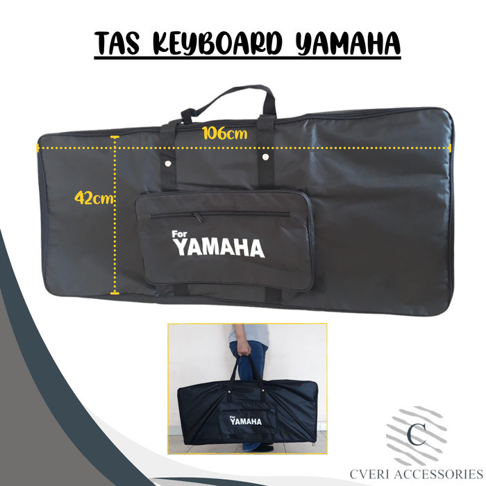Jual Neww Tas Keyboard Yamaha Seri Besar Warna Hitam | Shopee Indonesia