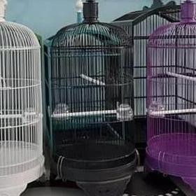 Jual sangkar Dragon besi bulat lovebird | Shopee Indonesia