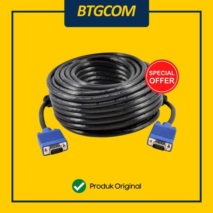Jual HARGA DISC - Kabel VGA 20m HQ Netline | Shopee Indonesia