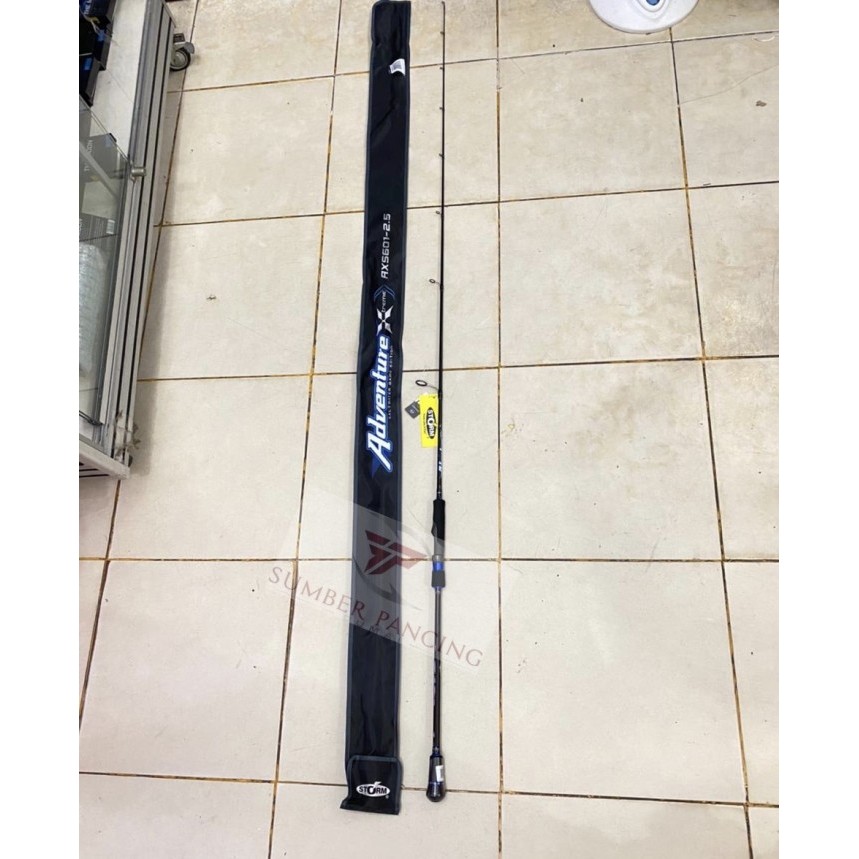 Jual JIGGING ROD STORM ADVENTURE 601 SUPER RINGAN | Shopee Indonesia