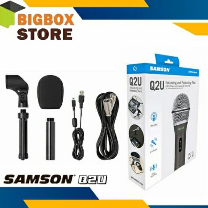 Jual Mic / Microphone Samson Q2u | Shopee Indonesia