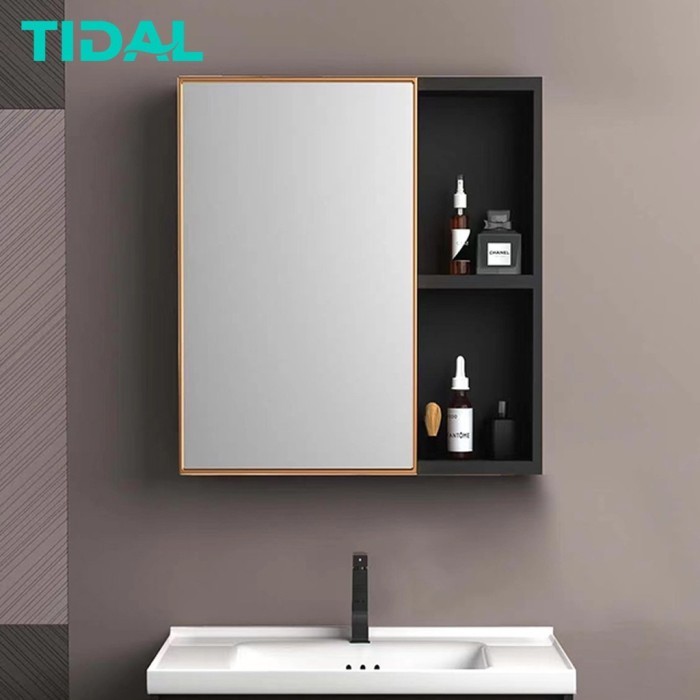 Jual Wastafel Kabinet Modern Minimalis Cermin Kamar Mandi Tidal Td051 ...