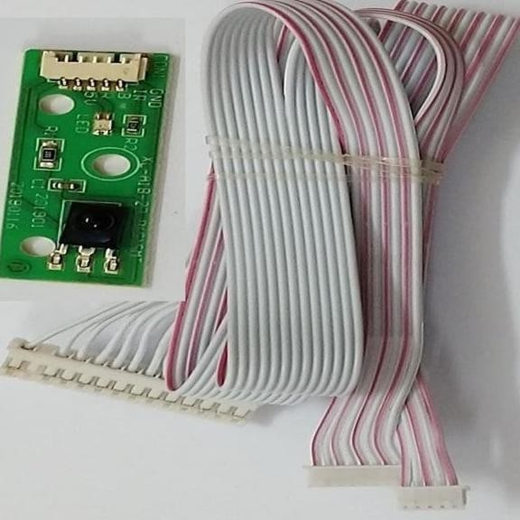 Jual READY tombol menu 7 key sensor ir kabel untuk lcd led tv universal ...