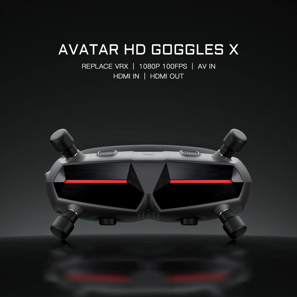 Jual WALKSNAIL AVATAR HD GOGGLES X 1080P/100FPS 7-26V FOV 50 HDMI AV IN ...