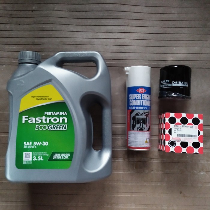 Jual Paket Ganti Oli Fastron Eco 5W-30 Harga Spesial!! | Shopee Indonesia