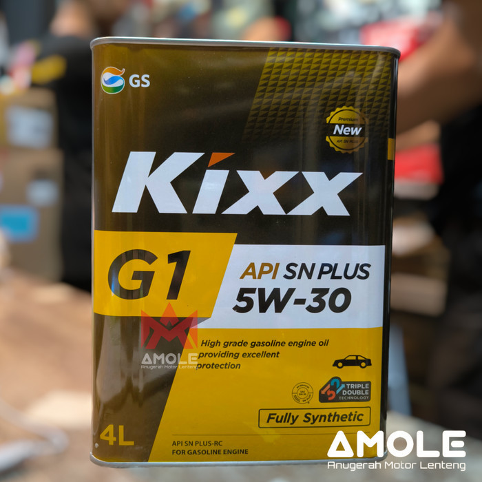 Jual Oli Mobil Kixx G1 Oil 5W 30 Galon 4 L Gs Oil Fully Synthetic Harga ...