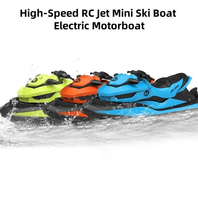 Jual MINI JET SKI HIGH-SPEED RC MOTORBOAT 2.4G REMOTE CONTROL ELECTRIC ...