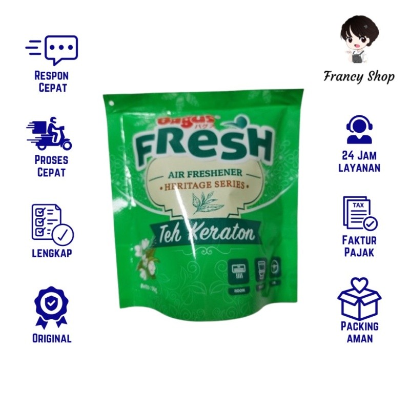 Jual Bagus Fresh Air Freshener Pouch Teh Keraton Pengharum Ruangan 50 ...