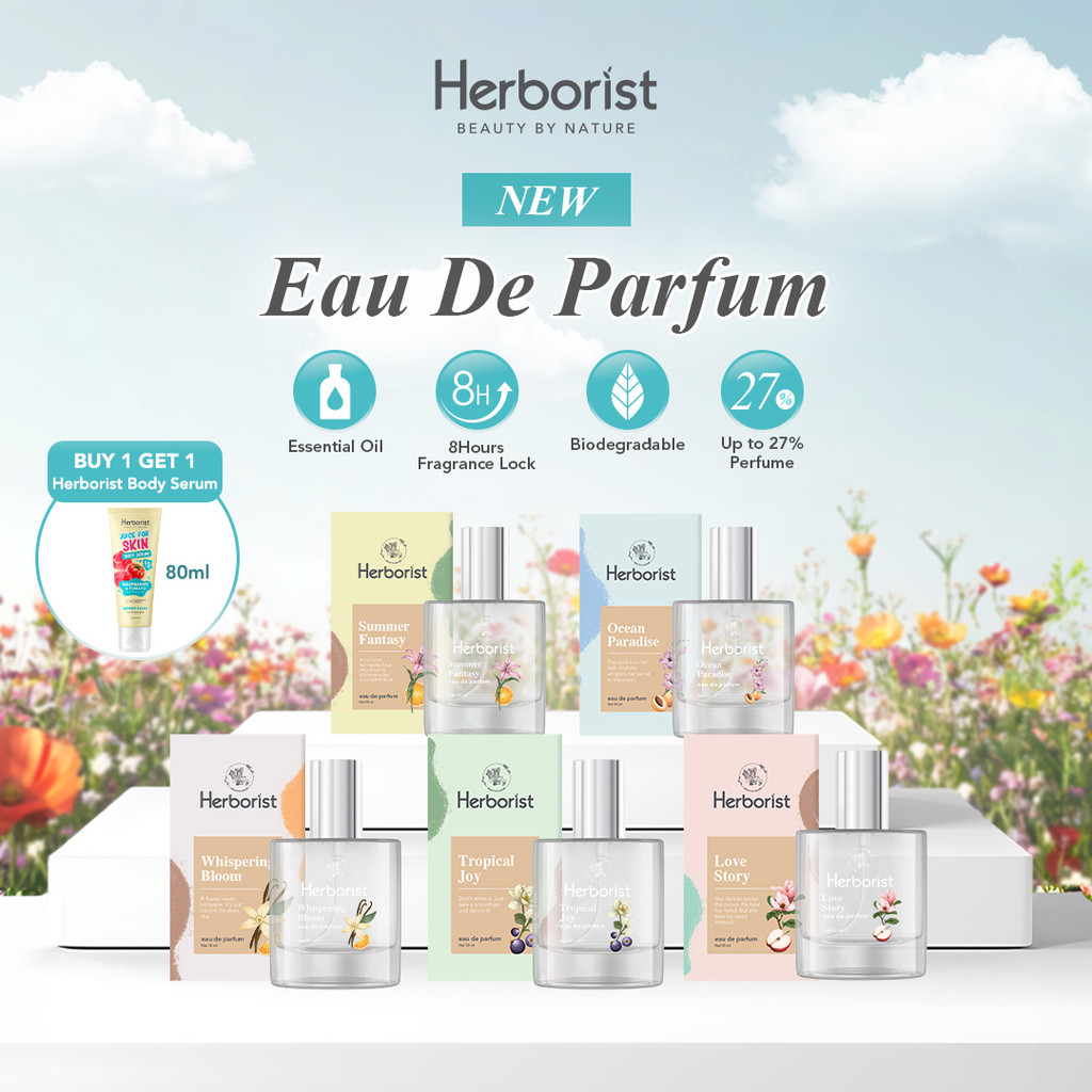 Jual [NEW] Herborist Eau De Parfum 30ml Unisex Wangi Tahan Lama ...