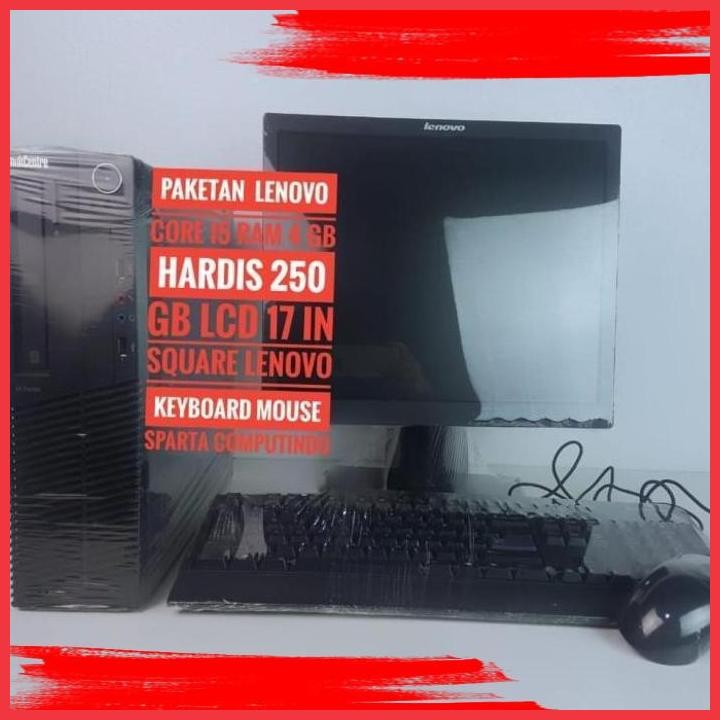 Jual (CVS) PAKET CPU LENOVO DESKTOP CORE I5 SERAGAM | Shopee Indonesia