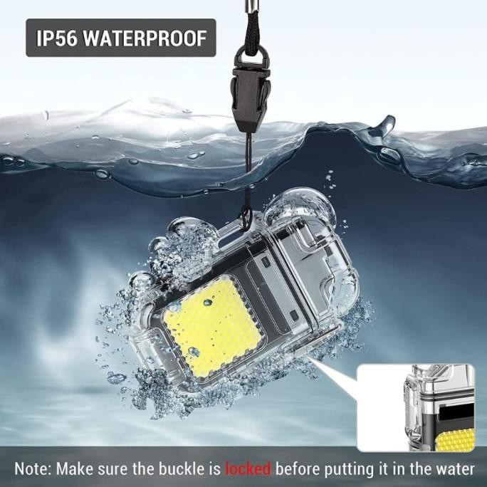 Jual Senter Korek Api Electric Mini 2-In-1 Multifungsi Flashlight ...