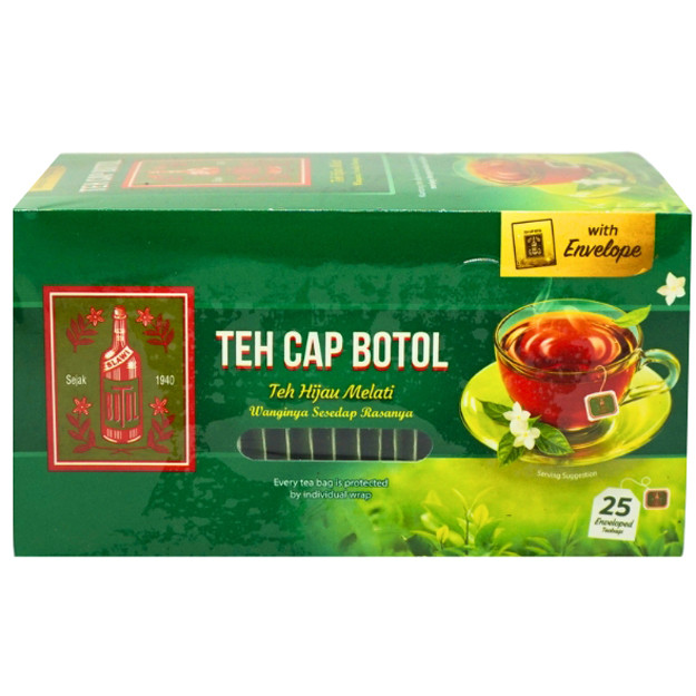 Jual S21436 TEH CAP BOTOL AROMA MELATI TEH CELUP 50GR MAJU BERSAMA ...