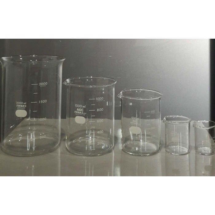 Jual Beaker Glass Iwaki Pyrex 2000Ml | Shopee Indonesia