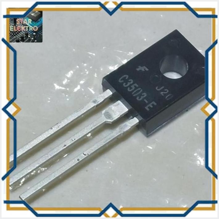 Jual [STA55] C3503-E TO-126 KSC3503ESTU 100MA 300V TRANSISTOR NPN C3503E 2SC3503-E KSC 3503 ESTU ...
