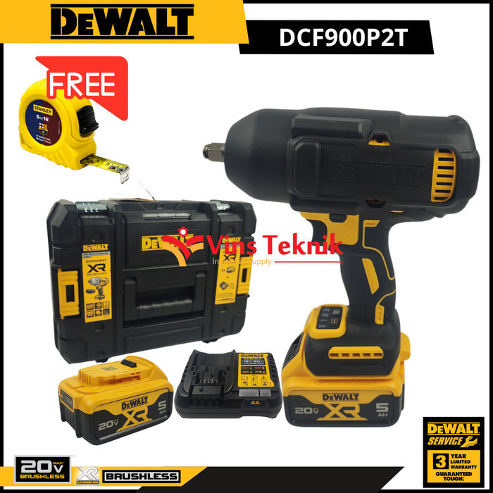 Jual Impact Wrench DCF900 DeWalt DCF900P2 Mesin Pembuka Baut | Shopee ...