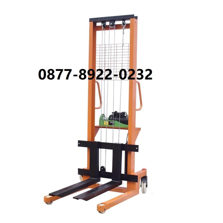 Jual Electric Elektrik Hand Stacker Hand Lift Hand Forklift Pallet 2 ...