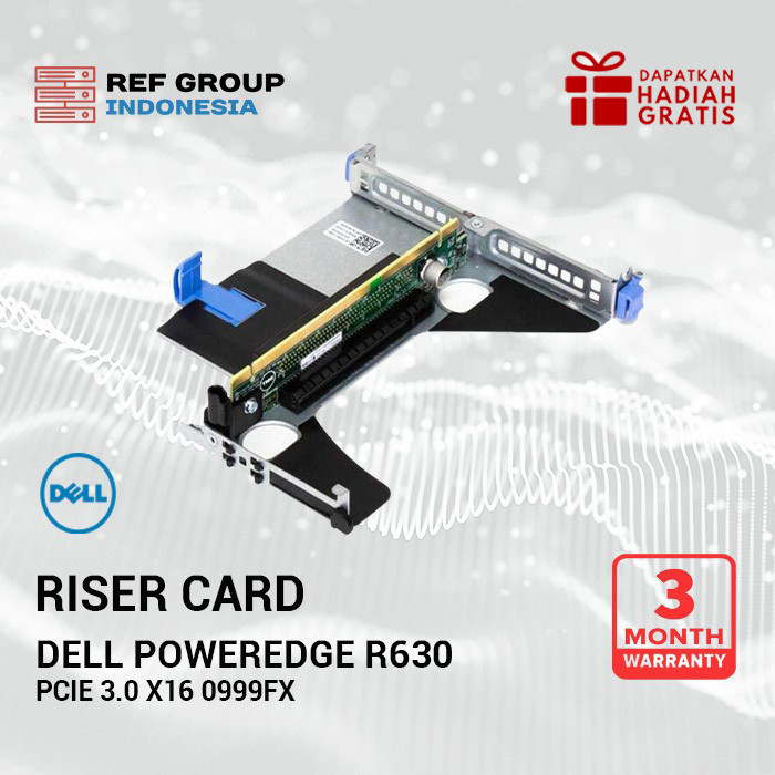 Jual Riser Card Dell PowerEdge R630 PCIe 3.0 x16 0999FX | Shopee Indonesia