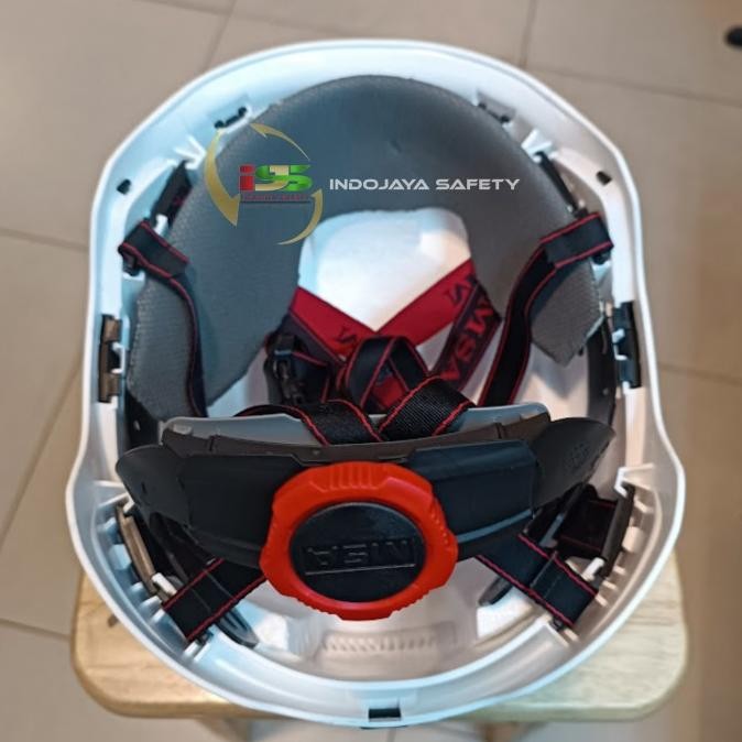 Jual Helm MSA V-Gard H1 Safety Helmet Trivent Fastrack Lokal SNI Putih ...