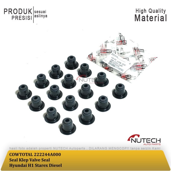 Jual Seal Klep Valve Seal Hyundai H1 Starex Diesel 22224-4A000 | Shopee ...