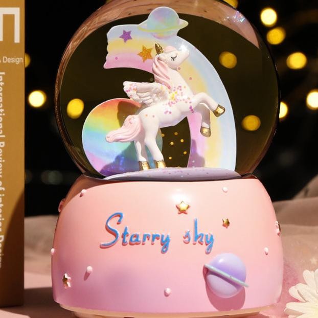 Jual Kotak Musik / Bola Kaca / Bola Kristal / Snowball Frozen Musik J50 ...