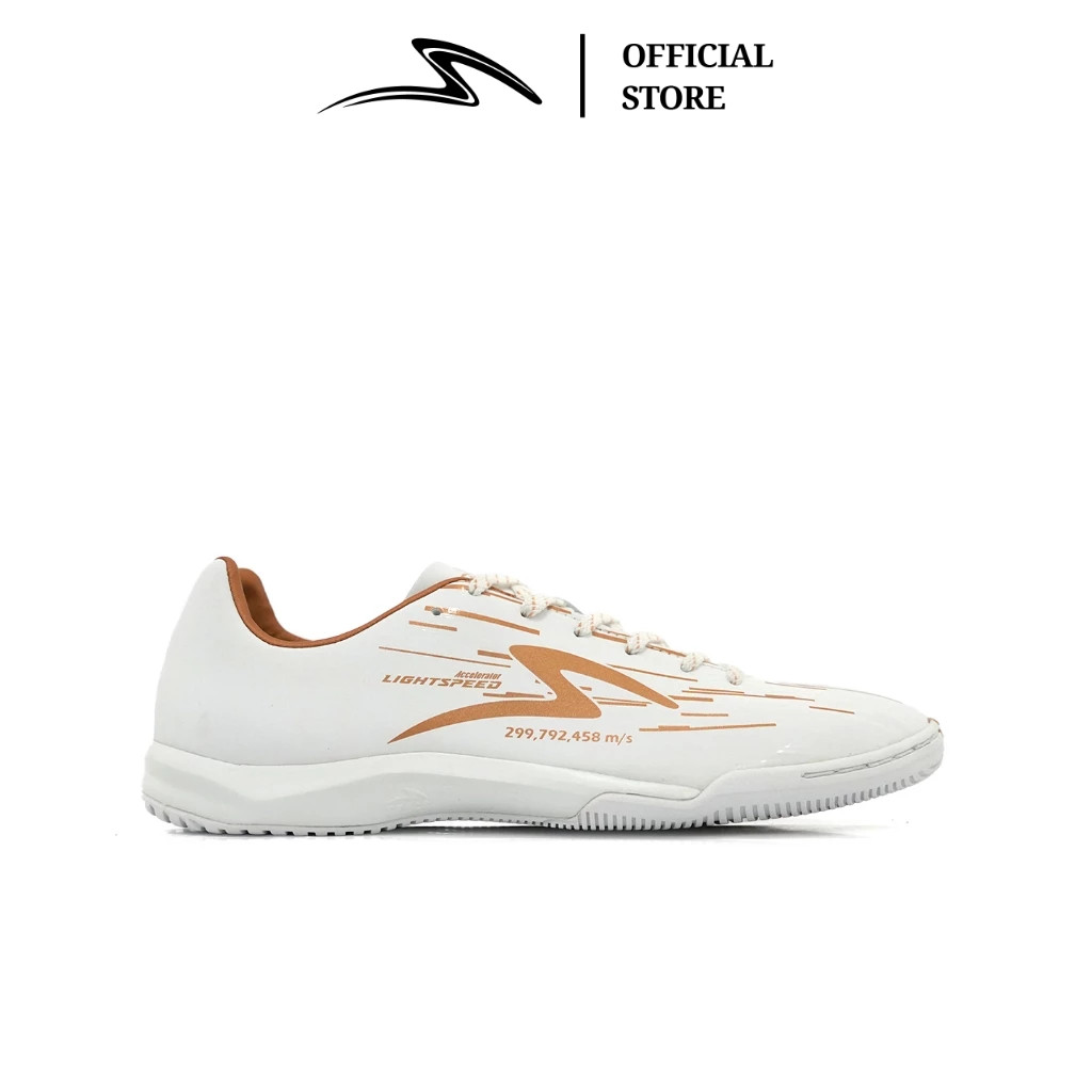 Jual SPECS SEPATU FUTSAL LIGHTSPEED REBORN IN WHITE PALE GOLD ...