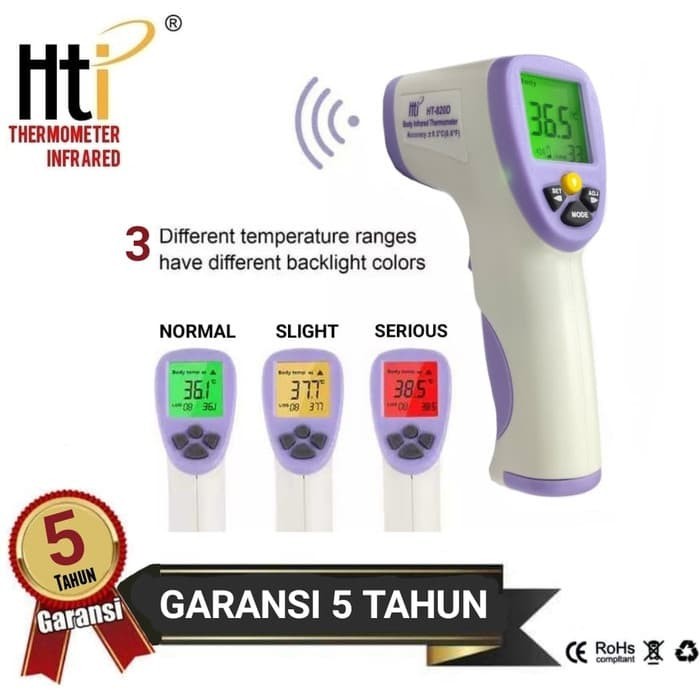 Jual Digital Thermometer Gun Alat Ukur Suhu Tubuh Best Accurate Bagus ...