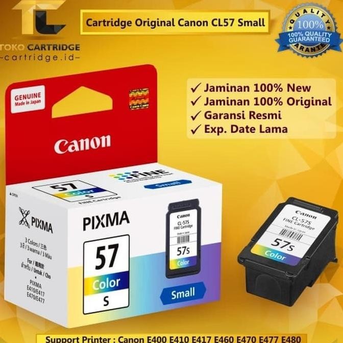 Jual HARGA DISC - Cartridge Tinta Canon CL57 CL57s CL-57 small Printer ...
