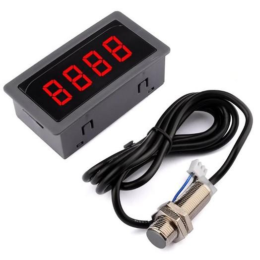 Jual Alat Untuk Ukur Kecepatan Digital Led Tachometer Rpm Speed Meter ...