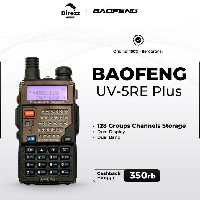 Jual BEBAS ONGKIR - ht baofeng uv5re plus | Shopee Indonesia
