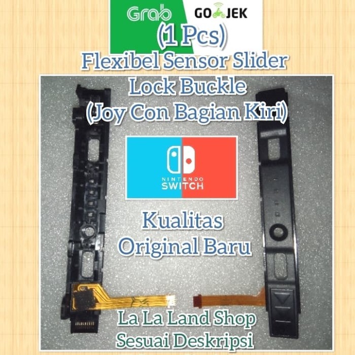 Jual Flexibel Sensor Slider Lock Buckle Joy Con Bagian Kiri Nintendo ...