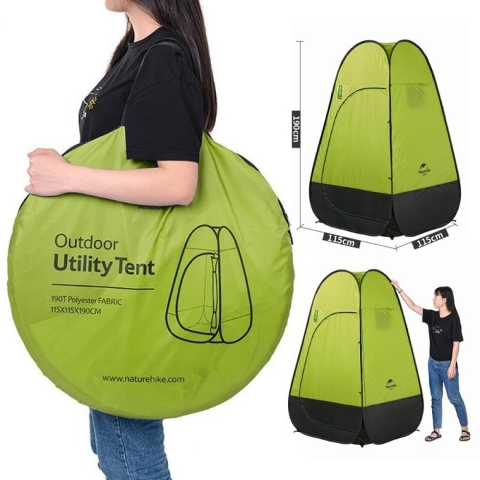 Jual Tenda toilet naturehike NH17Z002-P changing tent tenda camping ...