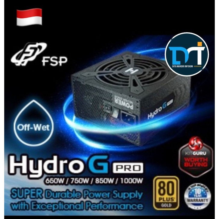 Jual FSP Hydro G Pro 750W 850W 1000W - 80+ Gold Fully Modular Power Supply | Shopee Indonesia