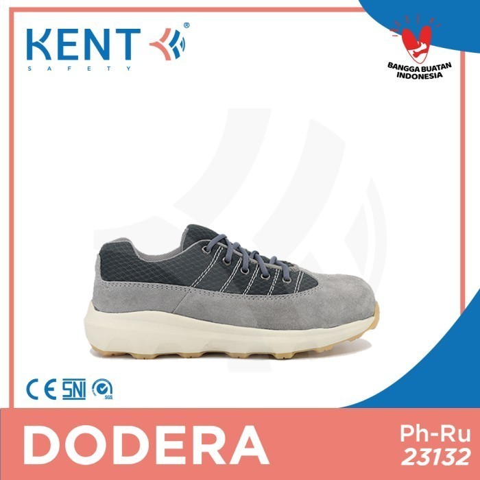 Jual SEPATU SAFETY / SAFETY SHOES KENT DODERA GREY 23132 | Shopee Indonesia