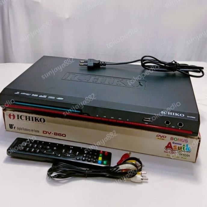 Jual DVD PLAYER BODY PLASTIK/ALAT PEMUTAR KASET,MP3,MP4 DVD,VCD,CD,USB ...
