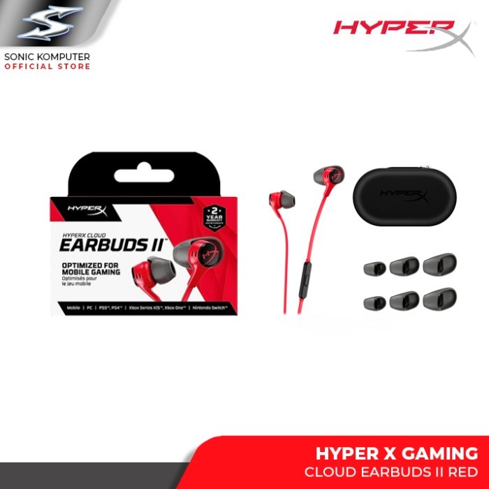 Jual HyperX Cloud Earbuds 2 Earphone Gaming Headset Cloud Earbuds II | Shopee Indonesia