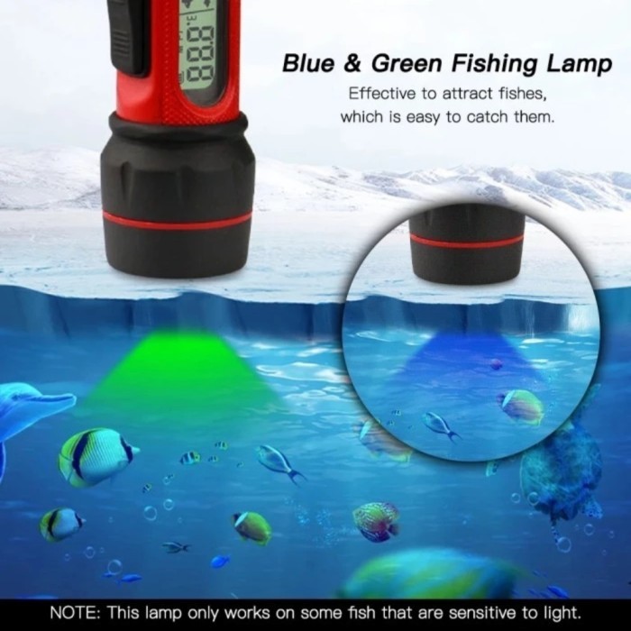 Jual READY STOKKK Alat ukur ke dalaman air Digital sonar gun Hawkeye DT ...