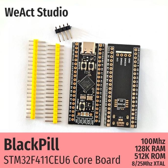 Jual Weact Esp32 Blackpill Stm32F411Ceu6 Micropython Mainboard Iot Restock! | Shopee Indonesia