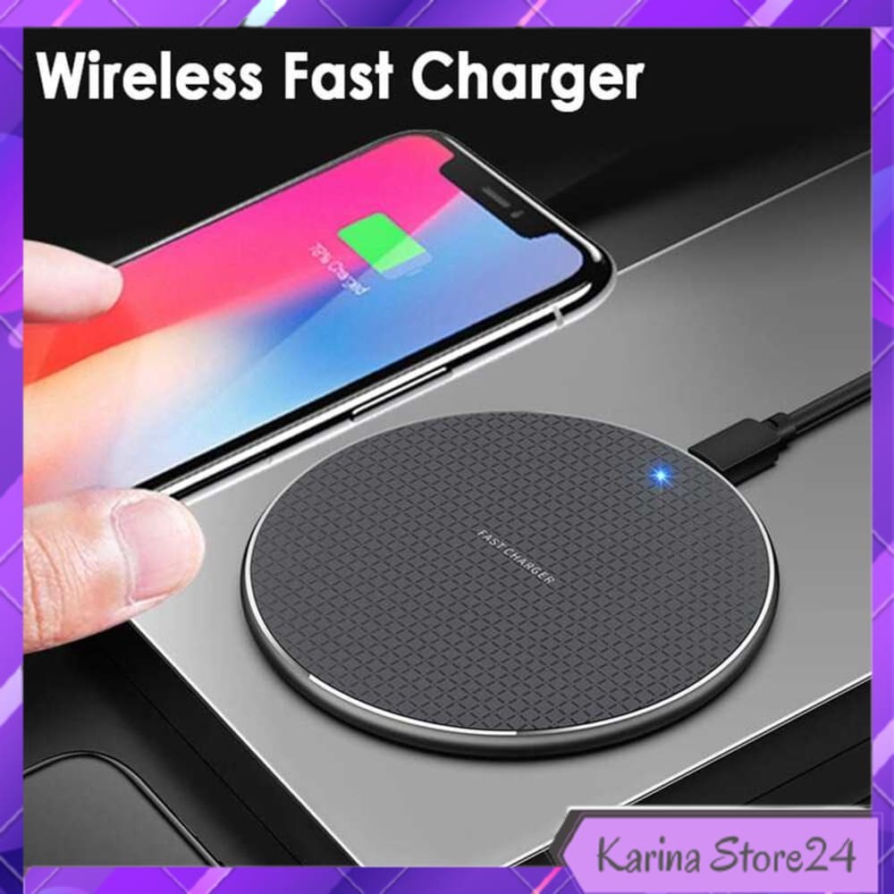 Jual UNIVERSAL WIRELESS CHARGER FAST CHARGING STATION BASE 2A 10W - K8 ...