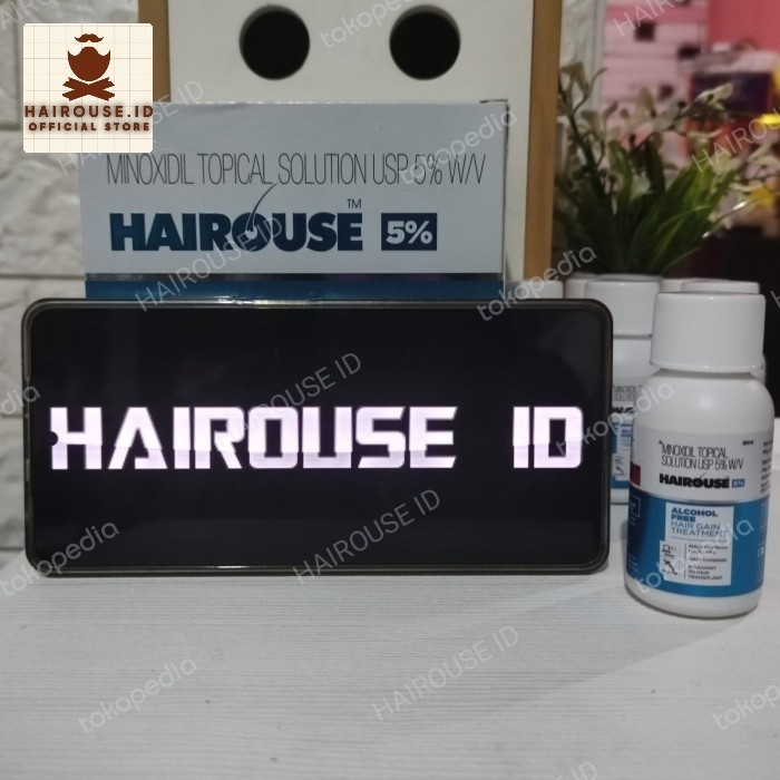 Jual Sale Hairouse Minoxidil 5% Non Alkohol - 30 Ml | Shopee Indonesia
