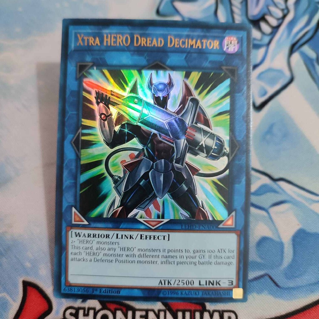 Jual yugioh xtra hero dread decimator LEHD ultra rare original | Shopee ...