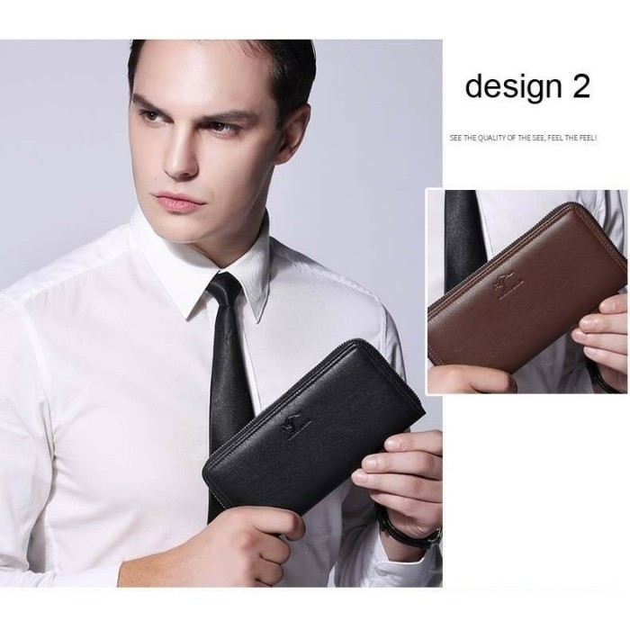 Jual Jual Dompet Kulit Panjang Branded Kangaroo Kingdom Import ( Pria / Wanita ) | Shopee Indonesia