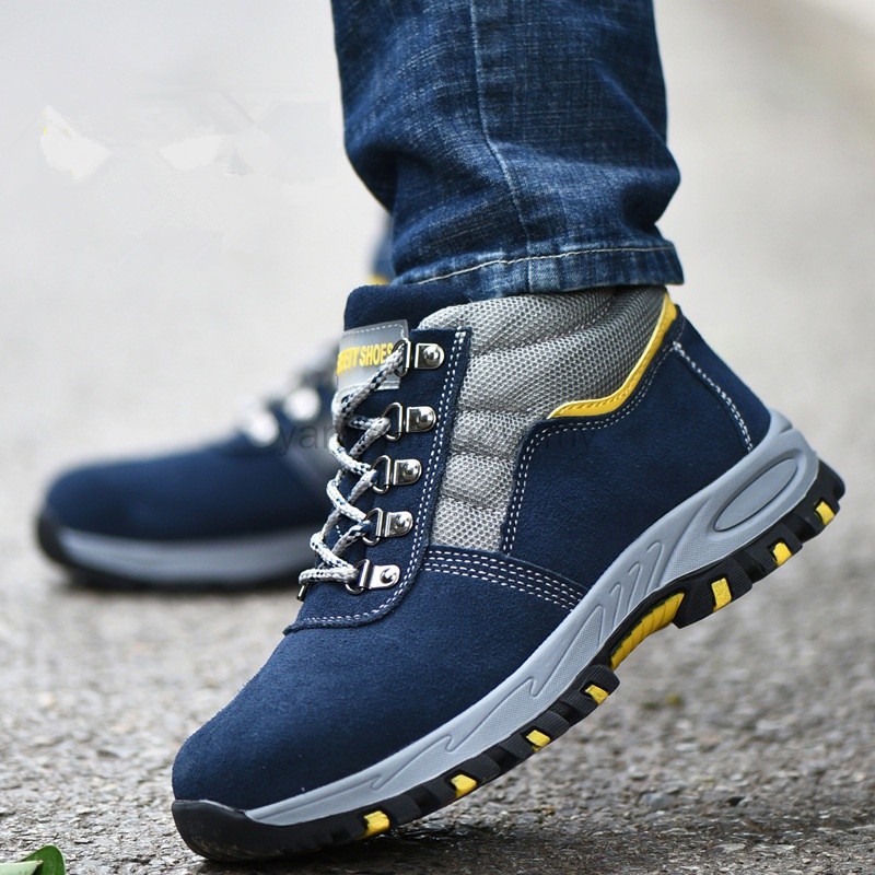 Jual Sepatu Safety/Sepatu Safety Ukuran 36-48 Sepatu Kets Anti Benturan ...