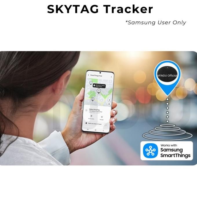 Jual SKYTAG - Samsung Smart Tag / Tracker Work With SmartThings Find ...