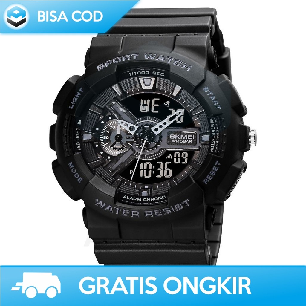 Jual JAM TANGAN WATERPROOF ANALOG DIGITAL SMARTWATCH OLAHRAGA SPORTY ...
