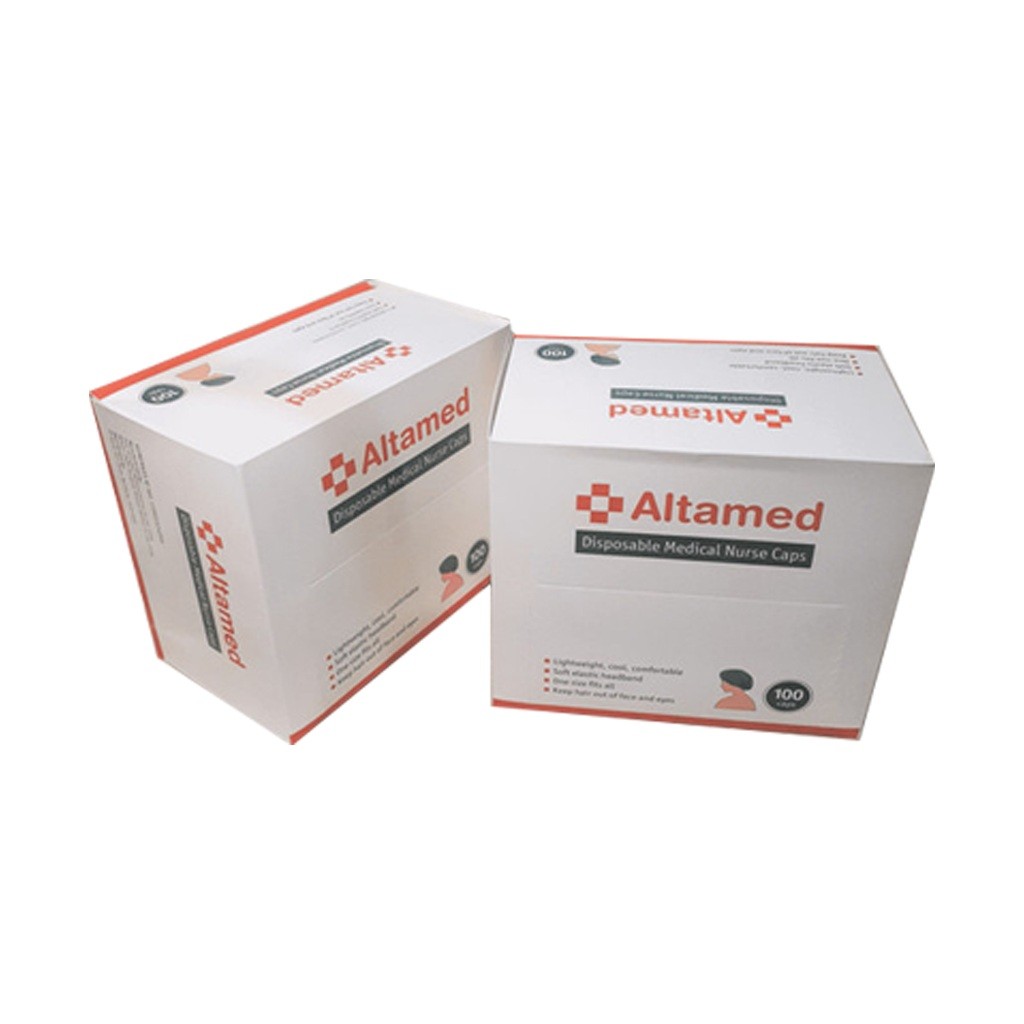 Jual ALTAMED DISPOSABLE NURSE CAPS 100`S / PENUTUP KEPALA | Shopee ...